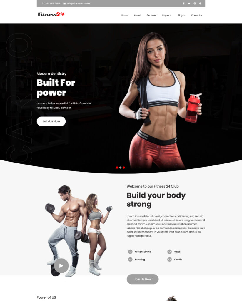 Shop - Nordic WP theme