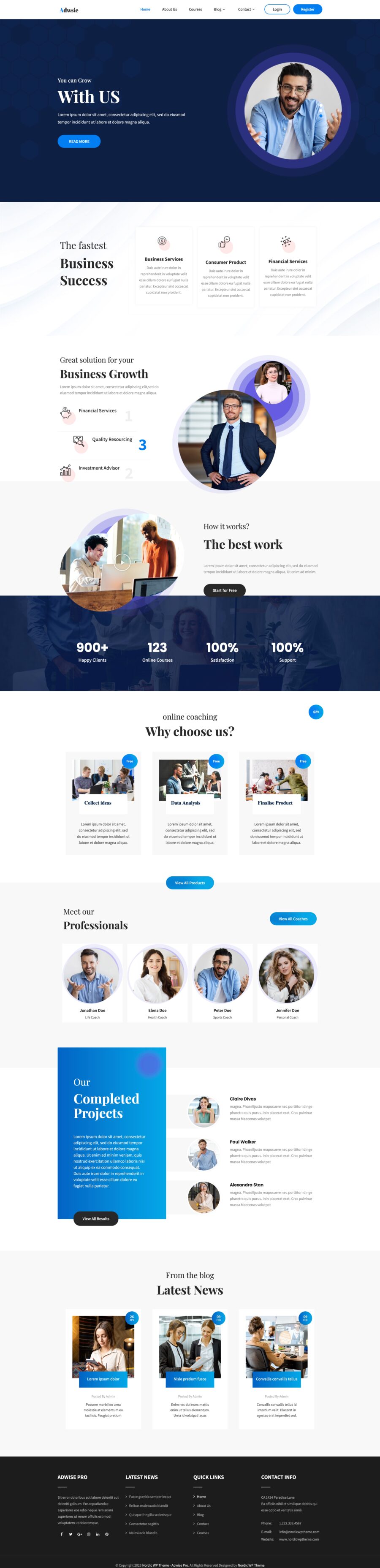 Shop - Nordic WP theme